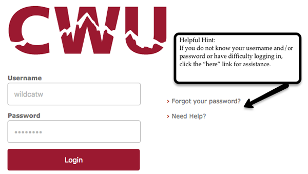 MyCWU Guide - Central Washington University - Modern Campus Catalog™
